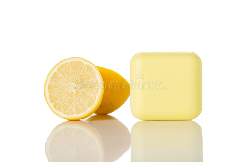 Lemon Soap stock photo. Image of lemon, homemade, aromatherapy - 48420842
