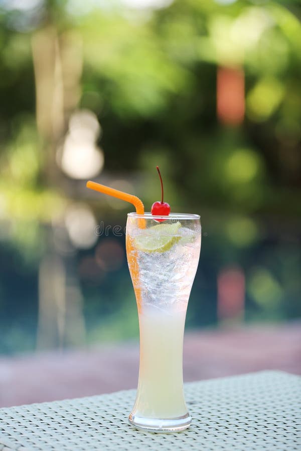 Lemon soda stock photo. Image of fruit, water, honey - 141573662