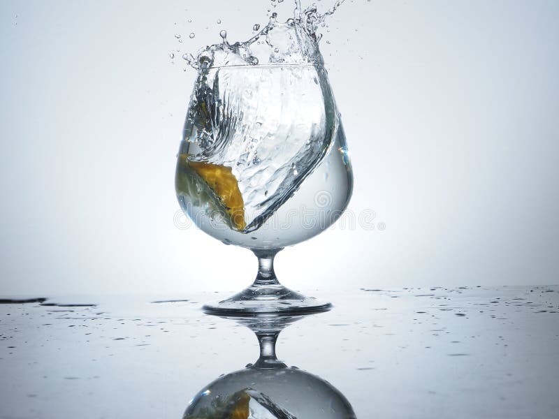 Lemon splash stock image. Image of splash, fruits, drops - 86588667