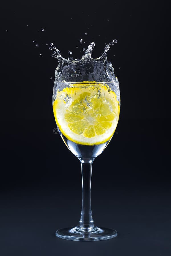 Lemon splash stock image. Image of lime, drops, macro - 50273911