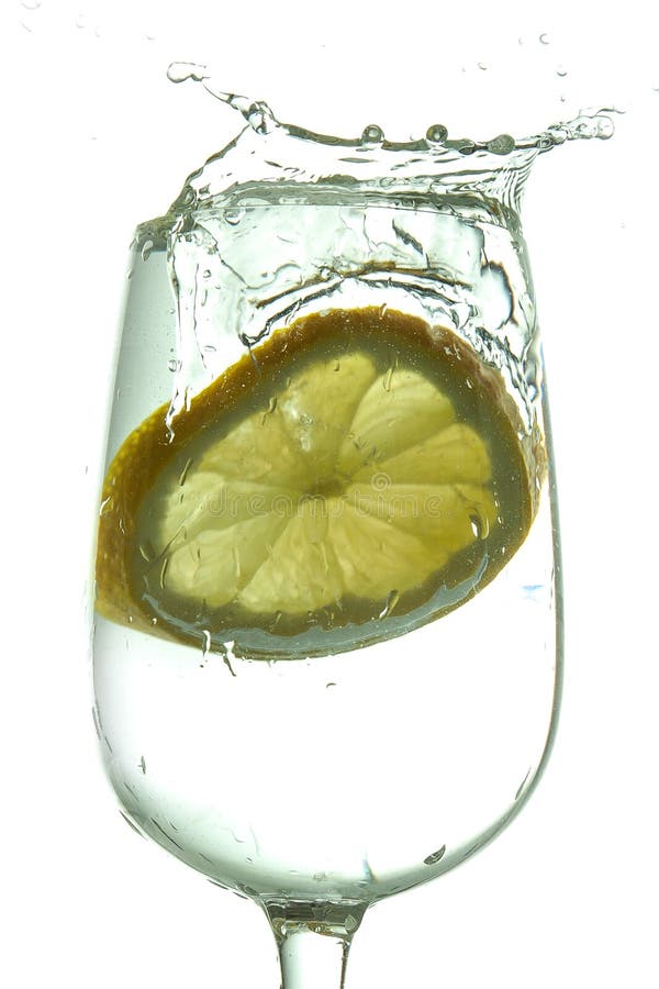 Lemon splash stock photo. Image of yellow, healthy, liquid - 40874024