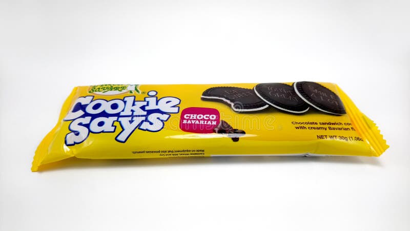 Lemon Square Cookie Says Choco Bavarian in Manila, Philippines ...