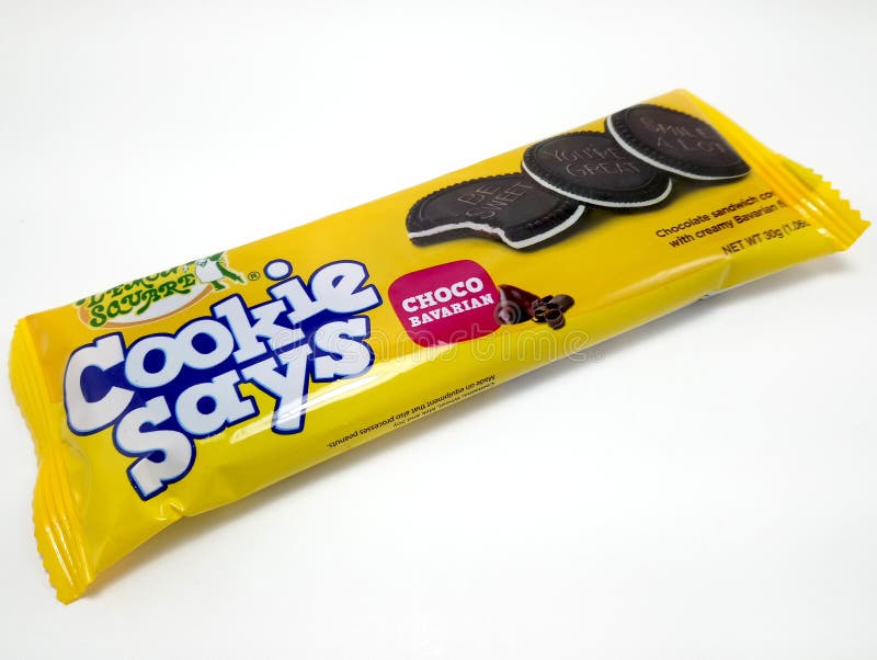 Lemon Square Cookie Says Choco Bavarian in Manila, Philippines ...