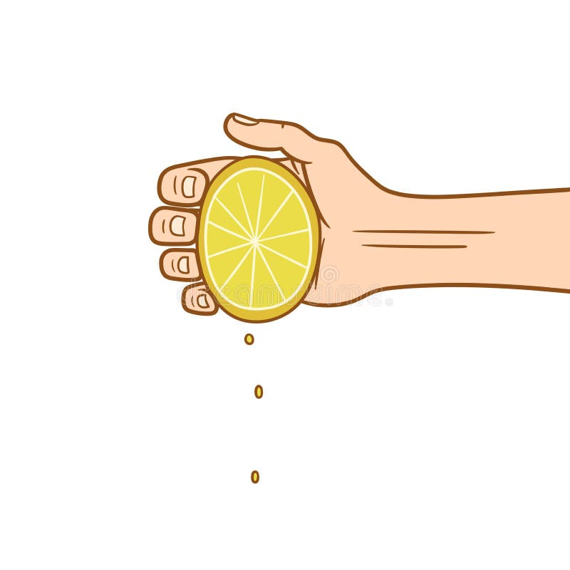Lemon squeeze stock vector. Illustration of dieting, cartoons - 51462321 Lemon squeeze stock vector. Illustration of dieting, cartoons - 51462321