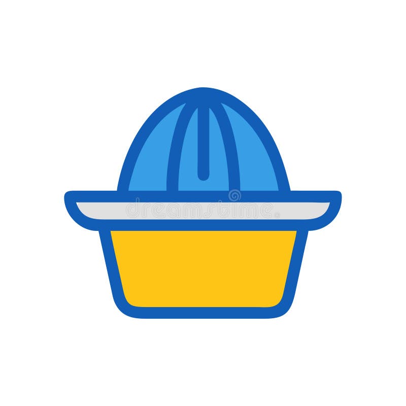Lemon Squeezer Icon for Juicing Stock Illustration - Illustration of ...