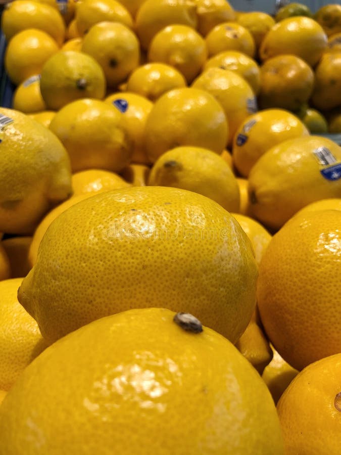 Lemon stock image. Image of fruits, vegetable, stack - 220739011