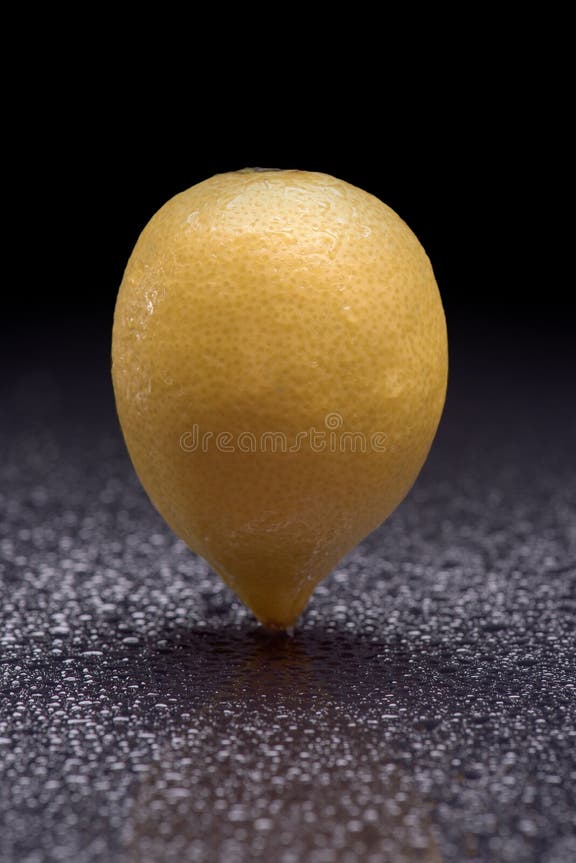Lemon standing stock image. Image of fruity, organic - 57031767