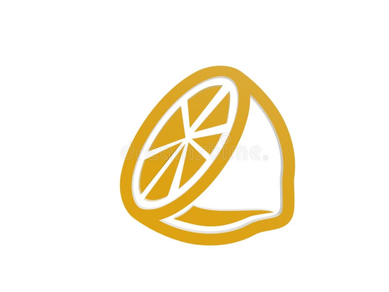Lemon symbol stock illustration. Illustration of lemon - 33658081