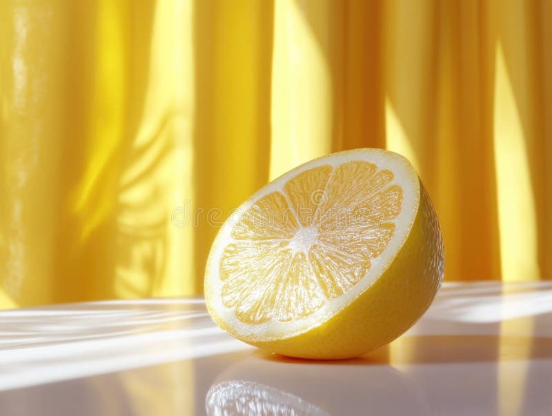 Lemon on Table stock photo. Image of slice, recipe, generated - 376044366