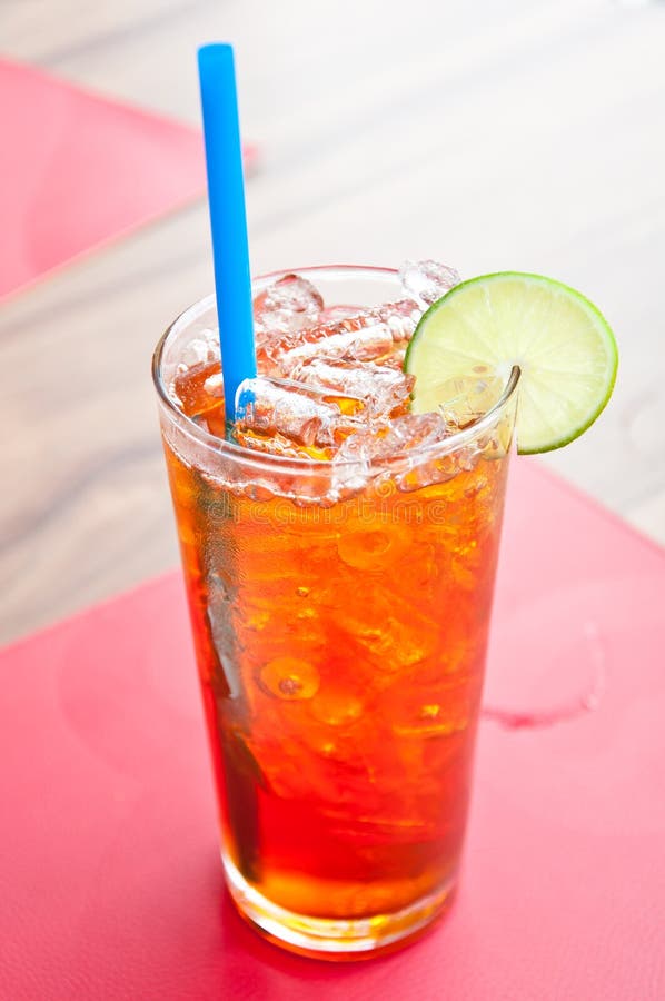 Lemon tea stock image. Image of glass, drink, beverage - 25942961