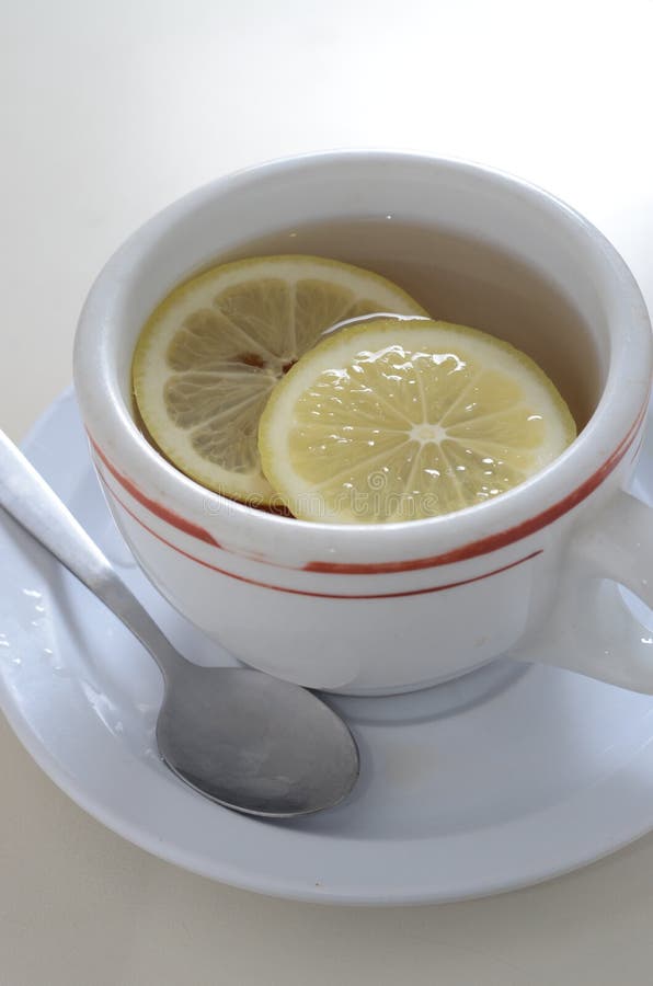 Lemon Tea stock image. Image of spoon, lime, chinese - 64314585
