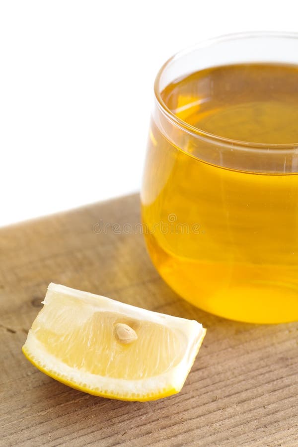 Lemon tea stock image. Image of crockery, healthy, herbal - 47631559