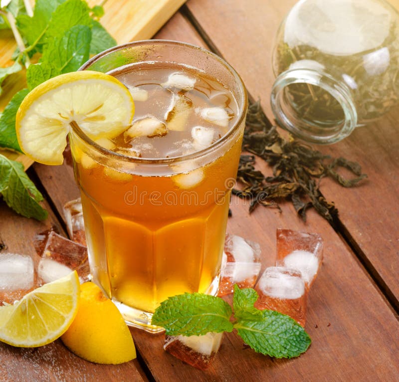 Lemon tea stock photo. Image of liquid, tasty, morning - 52239822