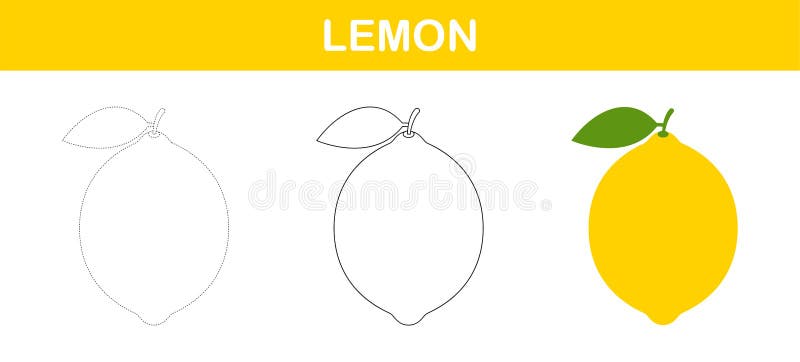 Lemon Outline Education Stock Illustrations – 213 Lemon Outline ...