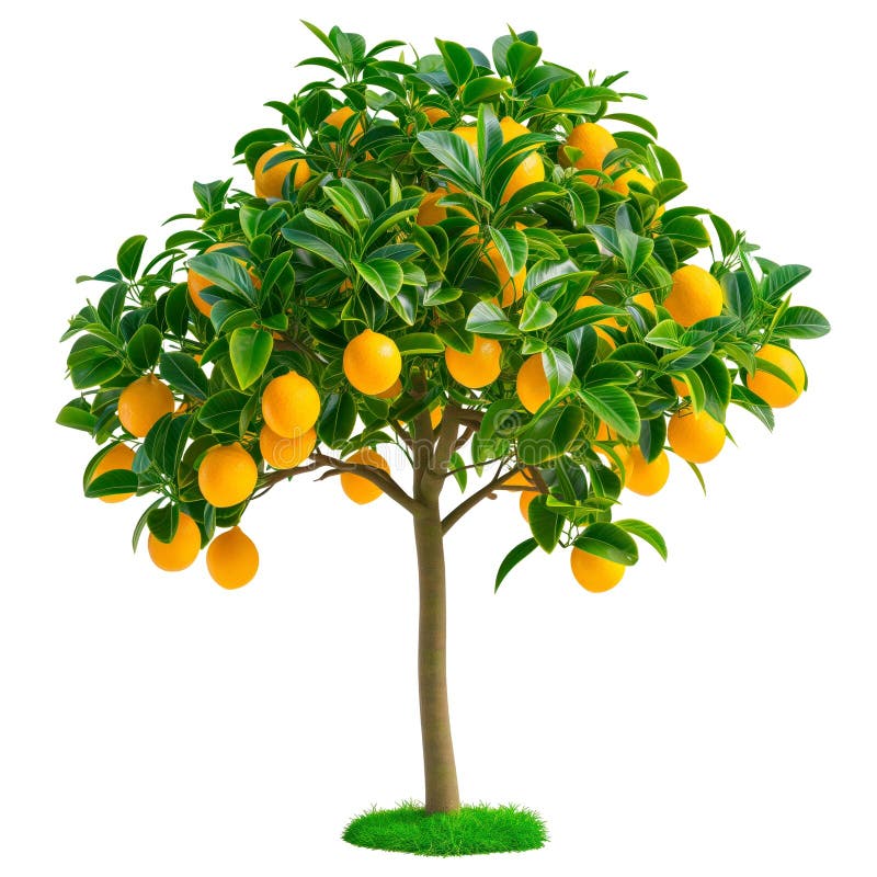 Transparent Lemon Tree