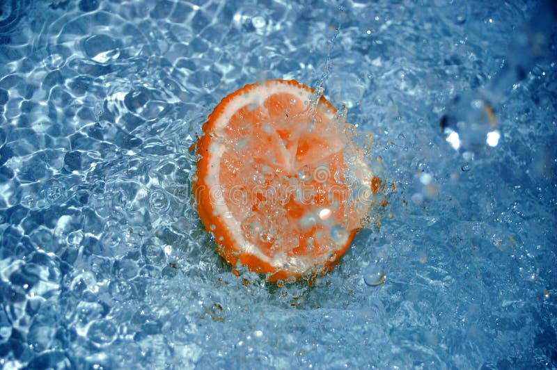 Lemon in water #6 stock photo. Image of lime, moment, fresh - 1197258