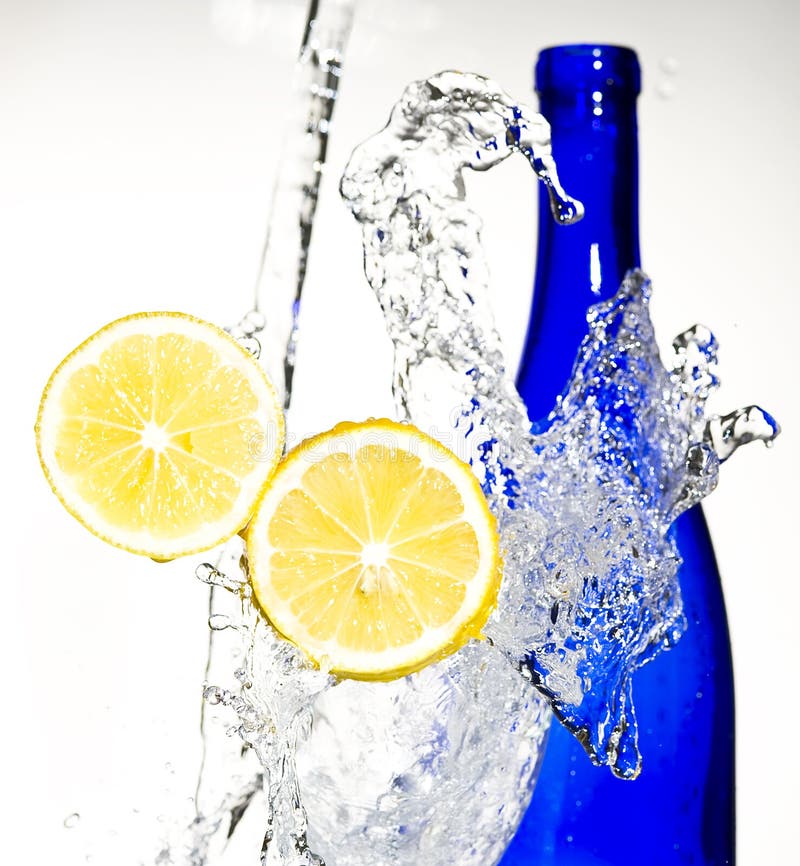 Lemon With Water Picture. Image: 8430027