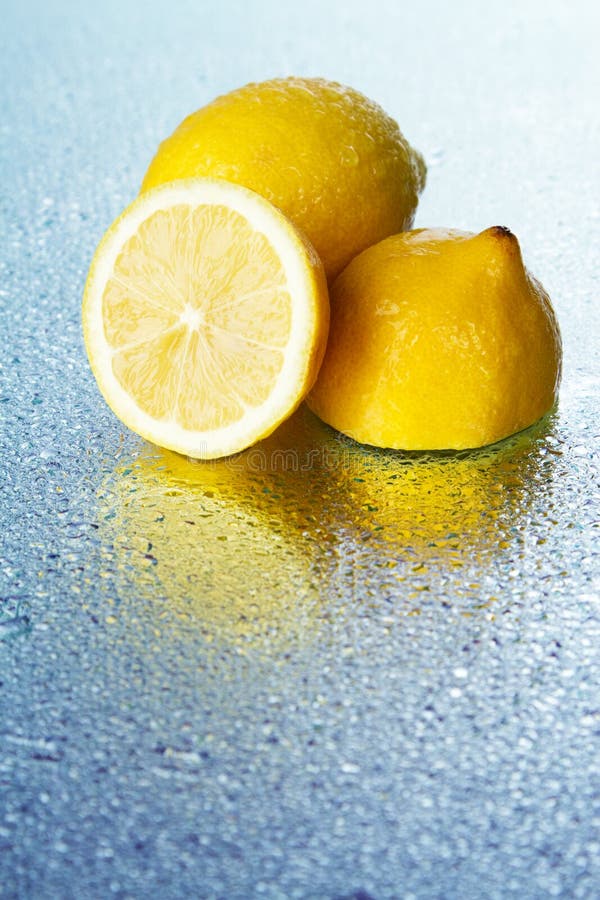 Lemon stock image. Image of closeup, droplet, macro, close - 5978219