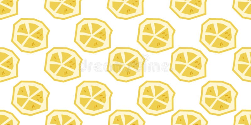 Lemon Wheel Repeat Pattern stock illustration. Illustration of wheel ...