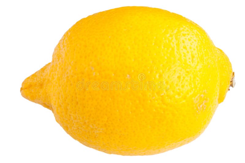 Lemon on the white stock photo. Image of vibrant, citrus - 85556762