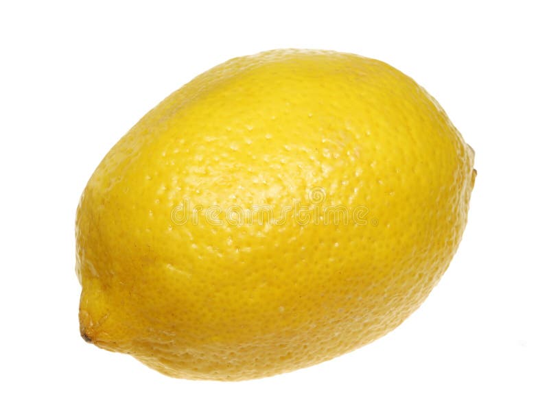 Lemon on a White Background Stock Photo - Image of white, harvest: 82844008
