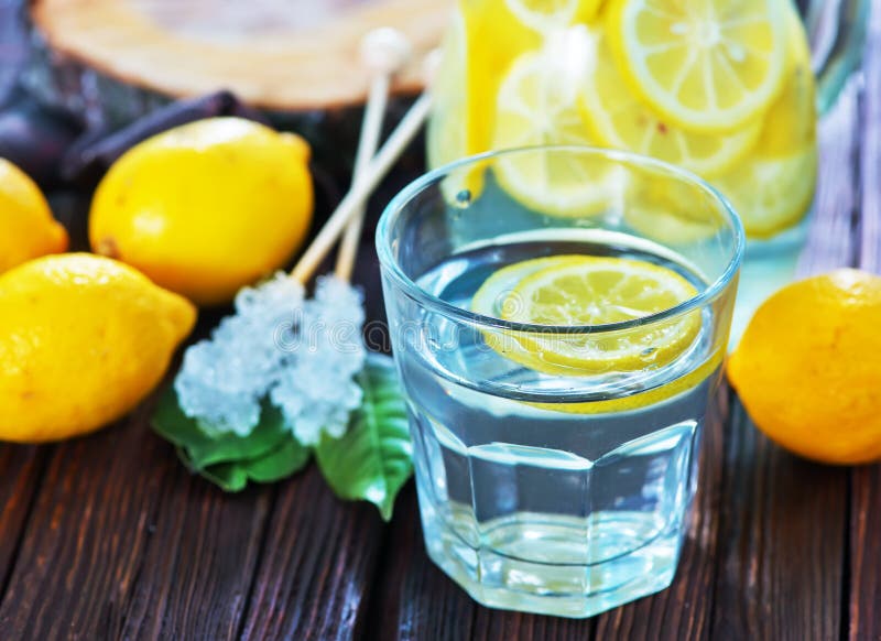 Lemonad stock image. Image of lemon, cool, close, cocktail - 52128883