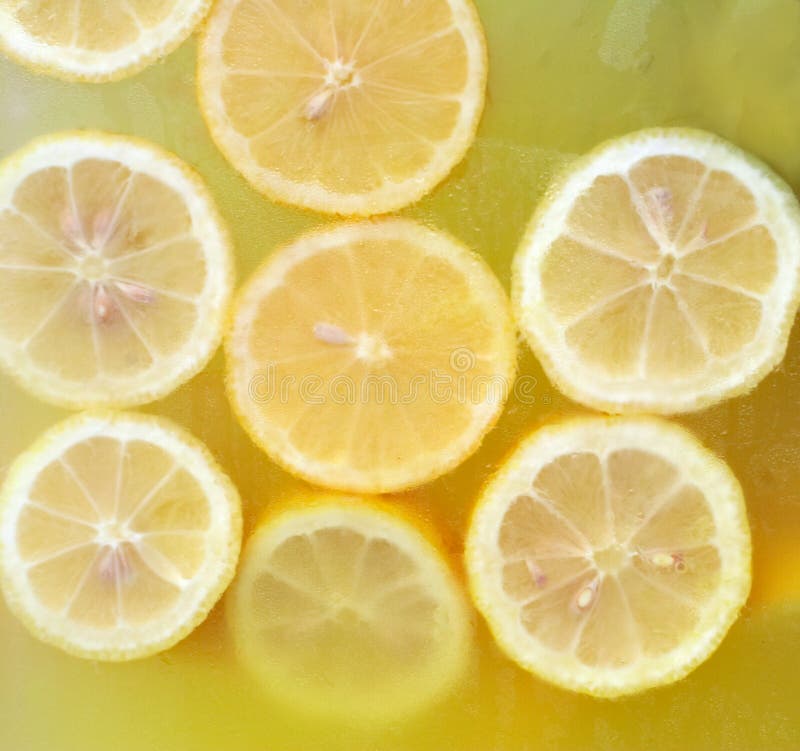 Lemonade Background stock photo. Image of lemon, slices - 8736028