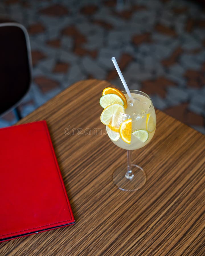 Lemonade Cocktail on the Table Stock Image - Image of mojito, cocktail ...