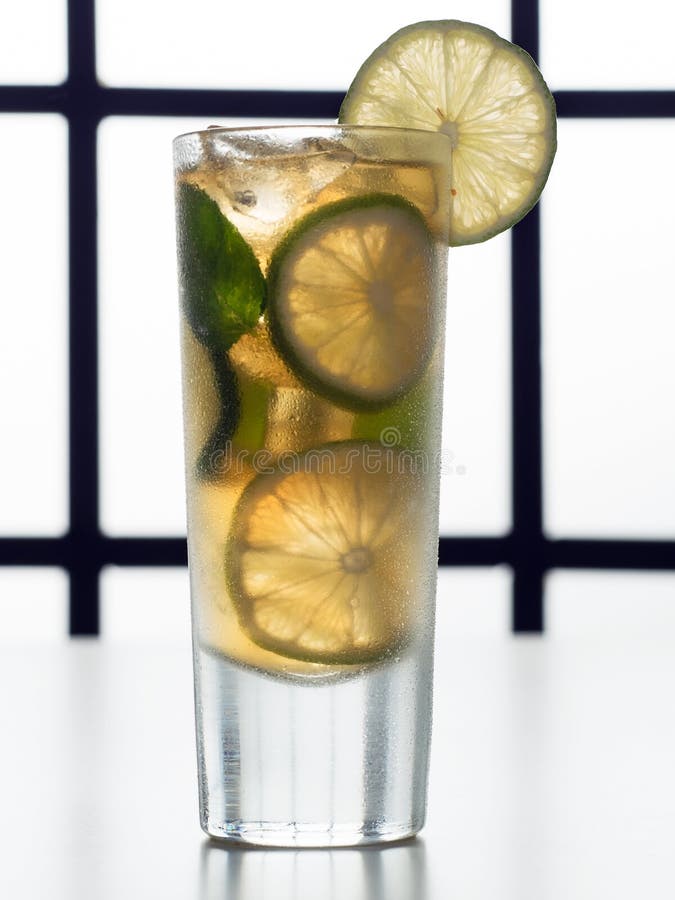 Lemonade with ice stock photo. Image of freshness, drink - 35010348