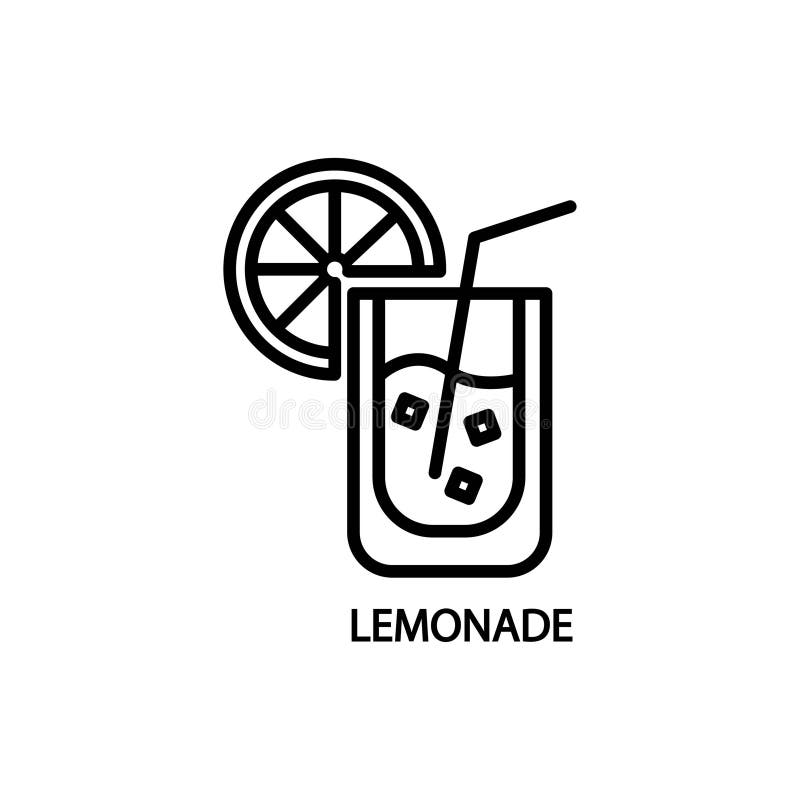 Lemonade Icon. Thin Line Lemonade Icon from Travel and Trip Collection ...