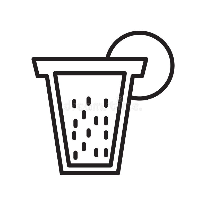 Lemonade Icon Vector Sign and Symbol Isolated on White Background ...