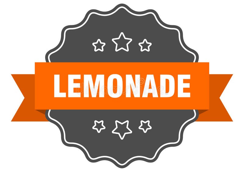 Lemonade Set for Label Design. Colorful Vector Illustrations Stock ...
