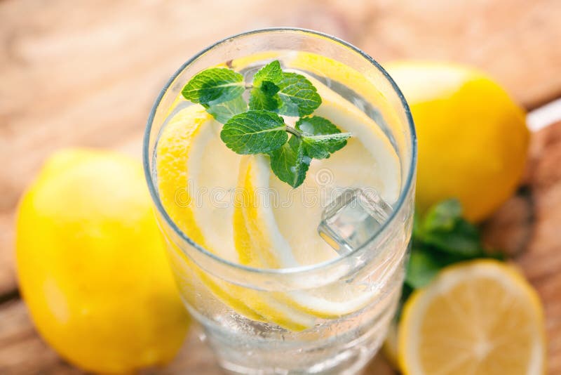 Lemonade stock photo. Image of straw, drink, lemonade - 51769206