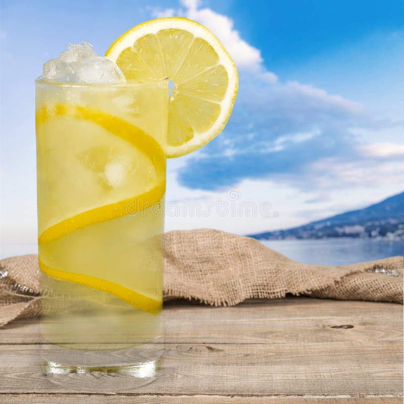 Lemonade stock image. Image of drink, spray, wood, lemonade - 59999889