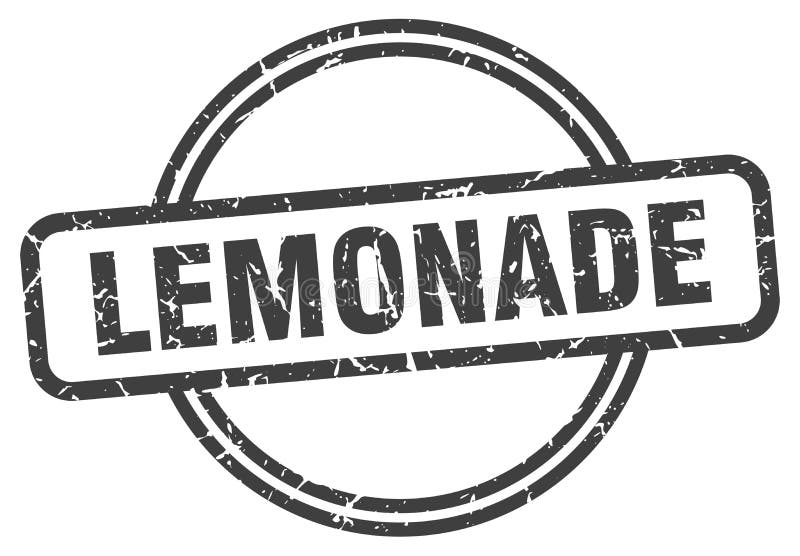 Lemonade Stamp. Lemonade Round Grunge Sign Stock Vector - Illustration ...
