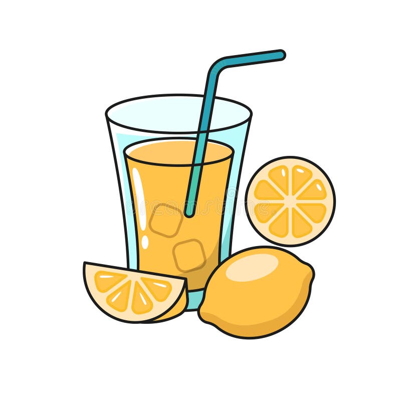 Lemonade Vector Illustration in Cartoon Style Stock Vector ...
