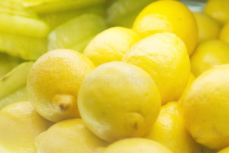 Lemons stock image. Image of fresh, bright, sour, lemons - 94268261