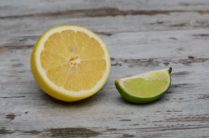 Lemons Cut Open on a Cutting Board Stock Photo - Image of fruit, lunch ...