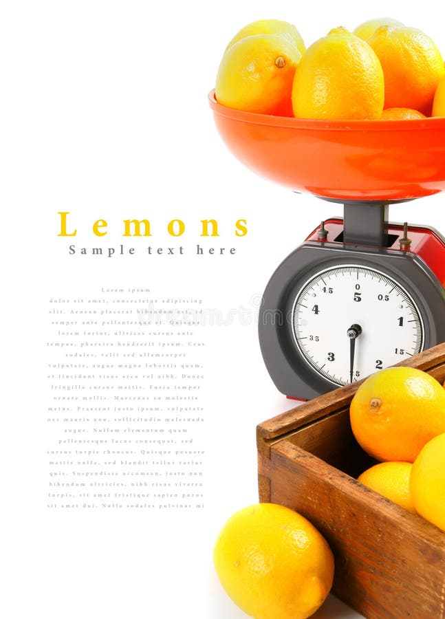 Lemons Scales Box Stock Photos - Free & Royalty-Free Stock Photos from ...
