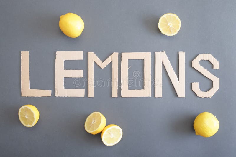 Lemons stock photo. Image of lemon, copy, space, concept - 70633314