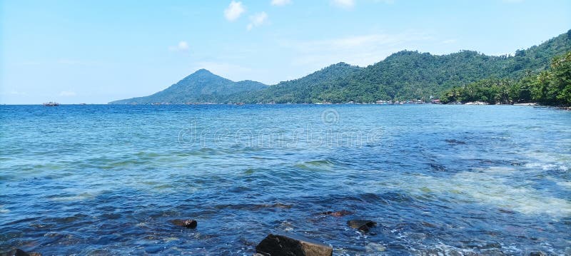 Lemukutan Island Beautiful Beach and Fresh Stock Image - Image of fresh ...