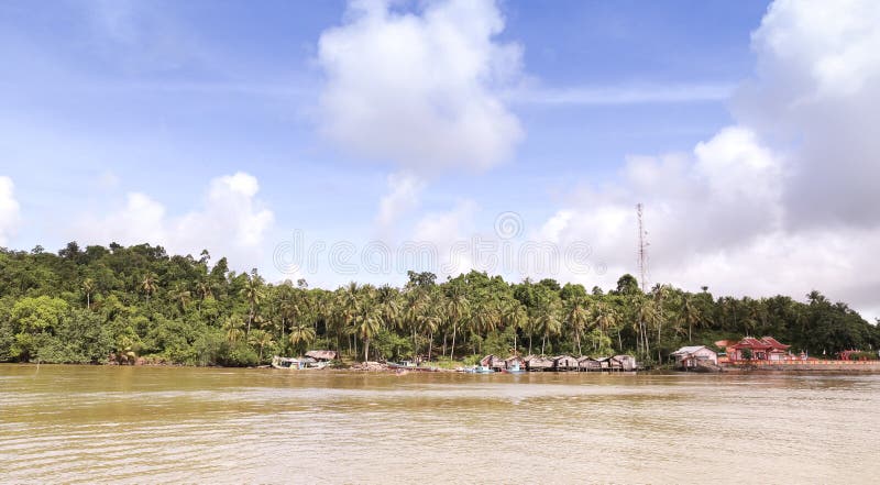 Landscape in Lemukutan Island Stock Image - Image of isthmus ...