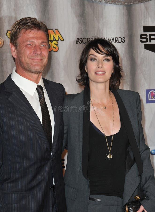 Lena Headey, haba de Sean foto editorial. Imagen de punto - 21838861