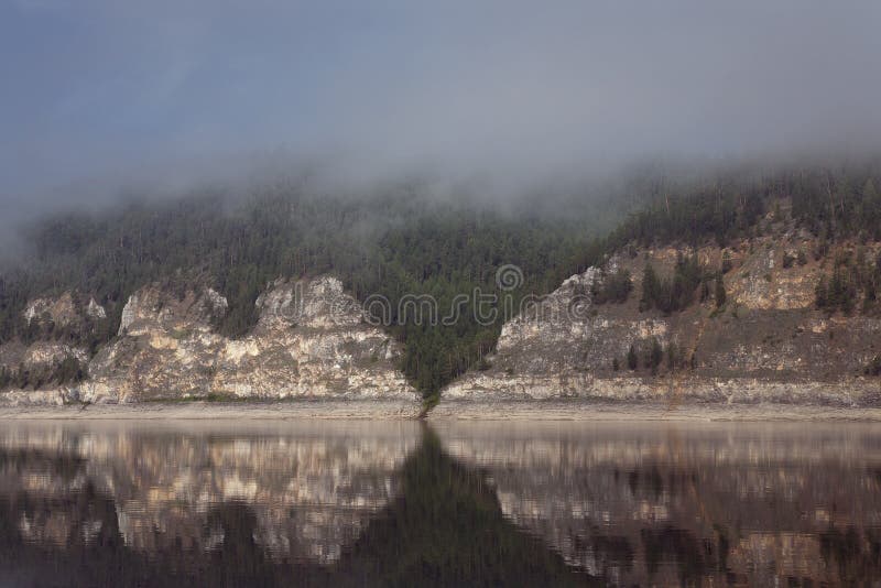 The Lena River. stock image. Image of russia, morning - 60773919