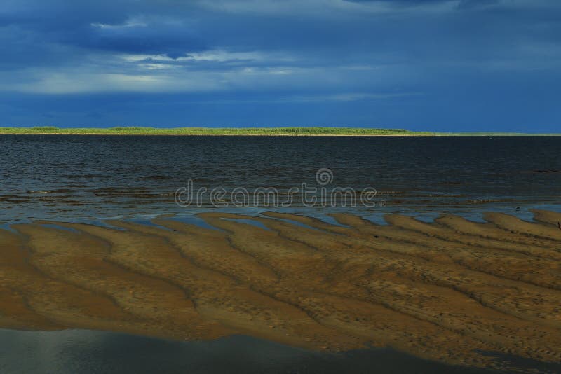 Lena River is Above the Confluence of the Kuta River Stock Photo ...