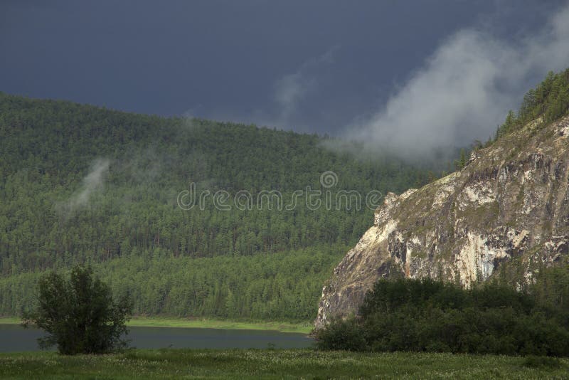 The Lena River stock photo. Image of siberia, irkutsk - 60109268