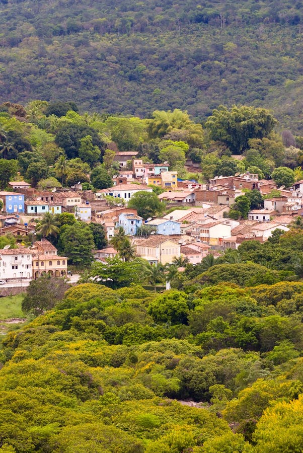 Lencois, Bahia - Brazil stock photo. Image of tree, panoramic - 11766348