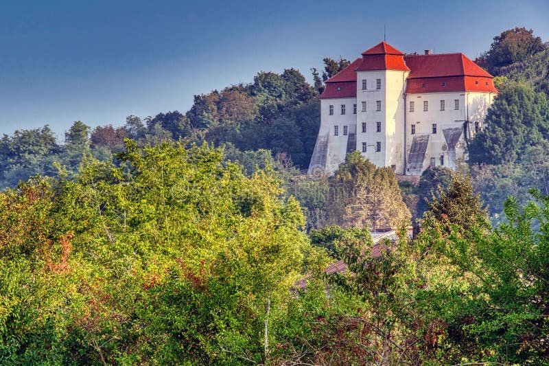 Lendava castle stock photo. Image of surrounded, tower - 270064472