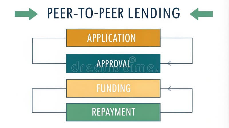 Lending Workflow a Flowchart that Depicts the Steps of Peertopeer ...