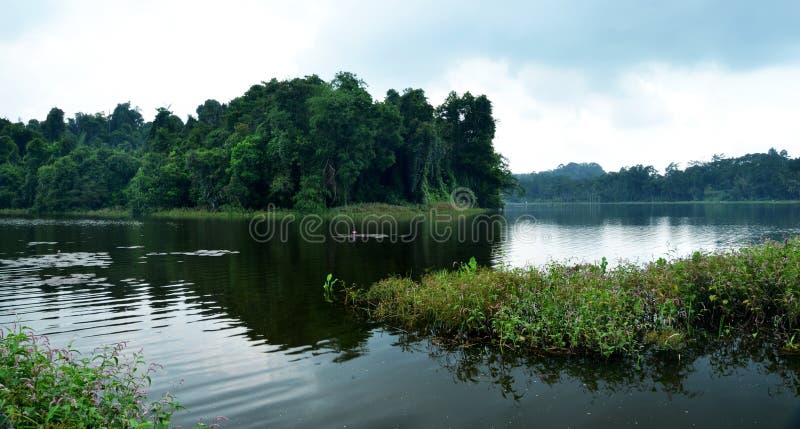 Lengkong Lake stock image. Image of landscape, indonesia - 85611247